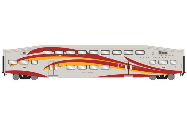 Athearn RTR 29713 HO Scale Bombardier Coach New Mexico Railrunner NMRX ...