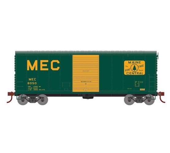 Athearn RTR 67972 HO Scale 40' Modernized Boxcar Maine Central MEC 805 ...