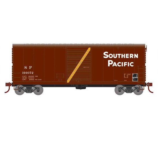 Athearn RTR 69439 HO Scale 40' Modernized Boxcar Southern Pacific SP 1 ...