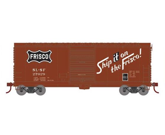 Athearn RTR 69446 HO Scale 40' Modernized Boxcar Frisco SLSF 27029 ...