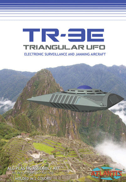 Atlantis Models 1011 TR-3 UFO with Base Model Kit — White Rose Hobbies