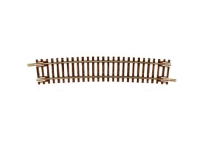 Atlas 2023 N Scale Code 55 Track 17.5" Radius Half Curve (6 Pack ...
