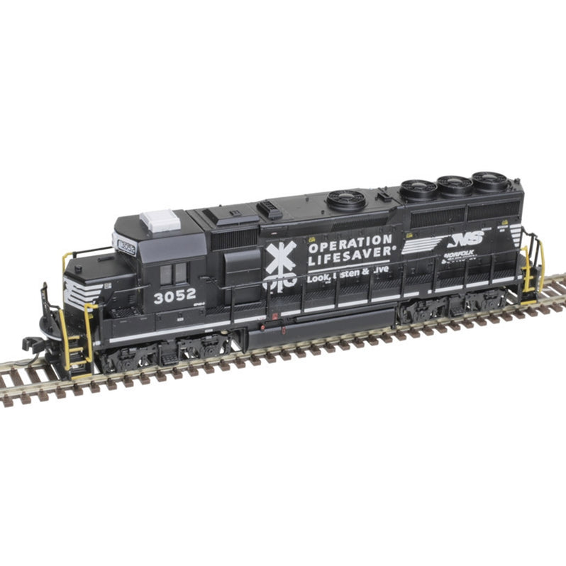 Atlas 40004746 N Scale EMD GP40-2 Norfolk Southern NS 3045 DCC & Sound — White Rose Hobbies