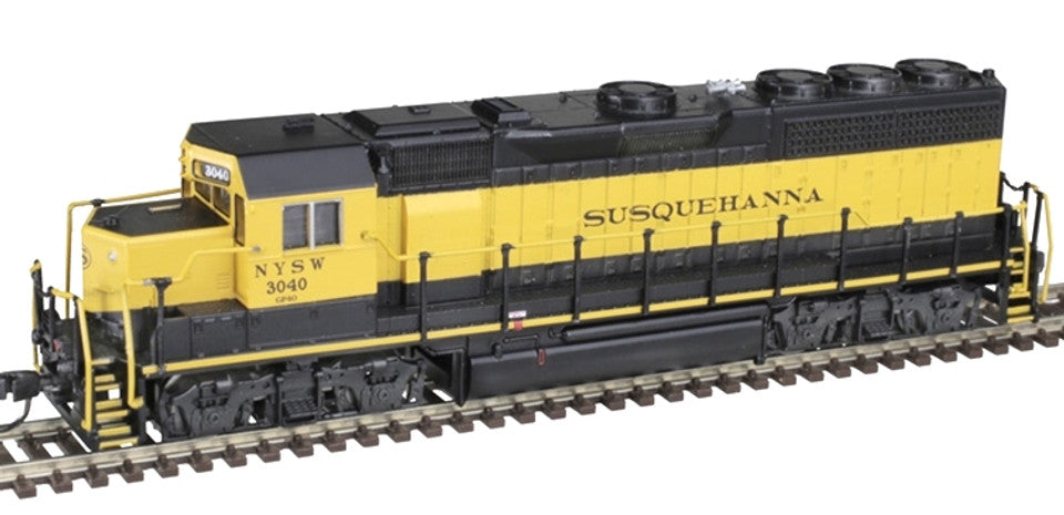 Atlas 40005272 N Scale EMD GP40 Susquehanna NYS&W 3040 — White Rose Hobbies