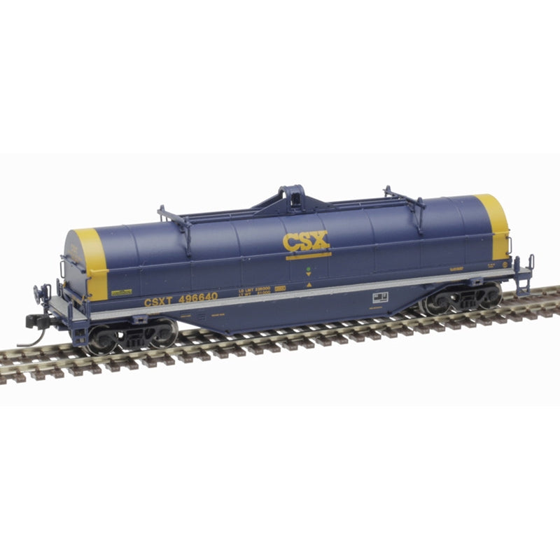Atlas 50004875 N Scale 42' Coil Car CSX 496640 — White Rose Hobbies