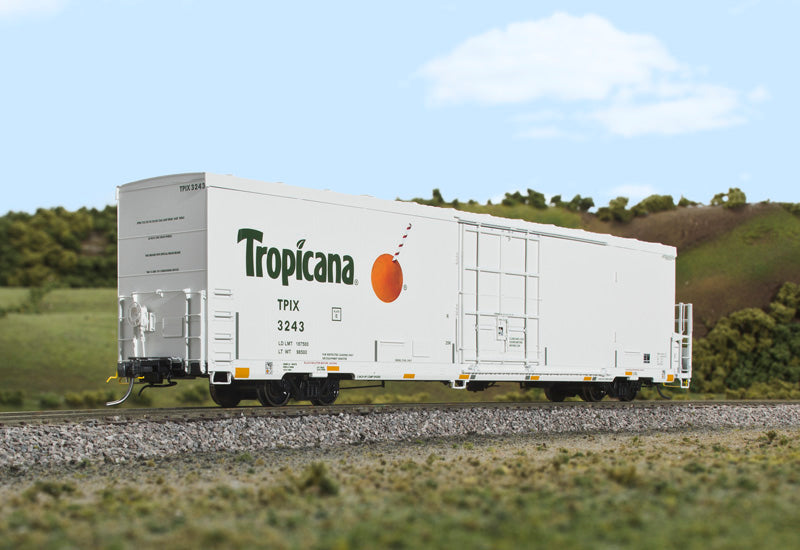 Atlas Master 20007331 HO Scale Trinity 64' Reefer Tropicana TPIX 3187 — White Rose Hobbies