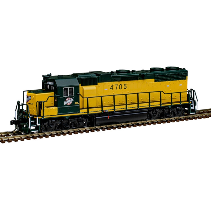 Atlas 40005622 N Scale EMD GP38 Chicago & North Western C&NW 4705 with ...