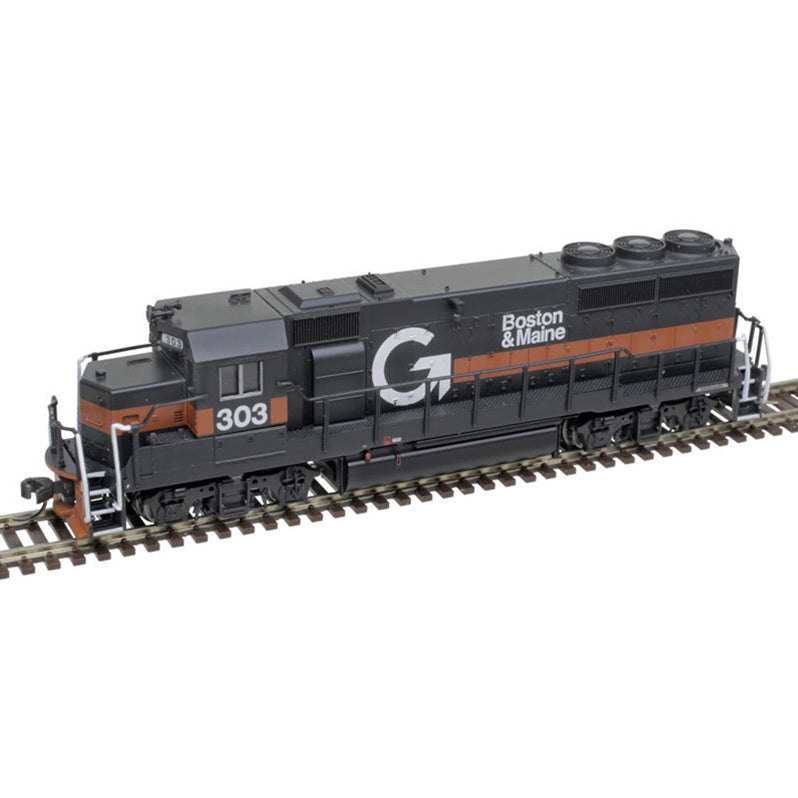 Atlas 40004728 N Scale EMD GP40-2 Guilford B&M 301 DCC & Sound — White ...
