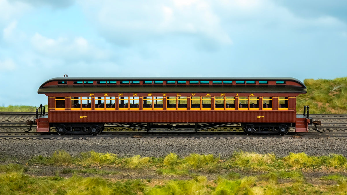 Bachmann 12802 HO Scale 60' Passenger Coach Pennsylvania Railroad PRR ...