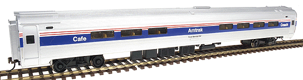 Bachmann 13112 HO Scale 85' Budd Amfleet I Phase IV Amtrak Cafe - USED ...