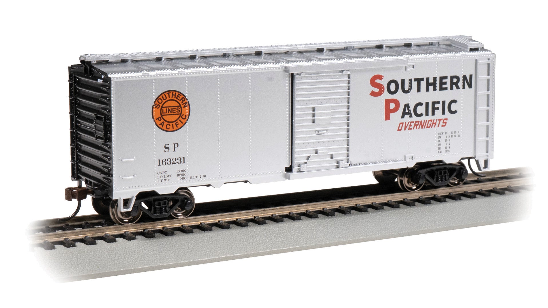 Bachmann 16018 HO Scale PS-1 40' Boxcar Southern Pacific "Overnight" S ...