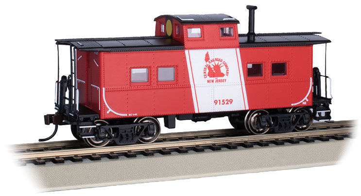 Bachmann 16824 HO Scale Northeastern Caboose Central Jersey CNJ 91529 ...