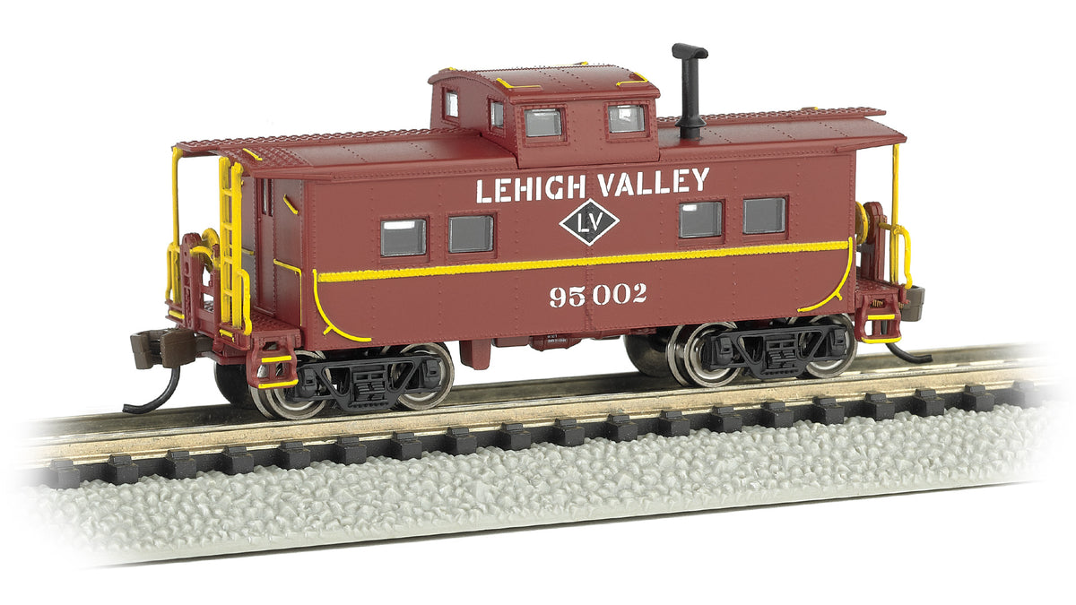 Bachmann 16867 N Scale Northeast Steel Caboose Lehigh Valley LV 95002 ...