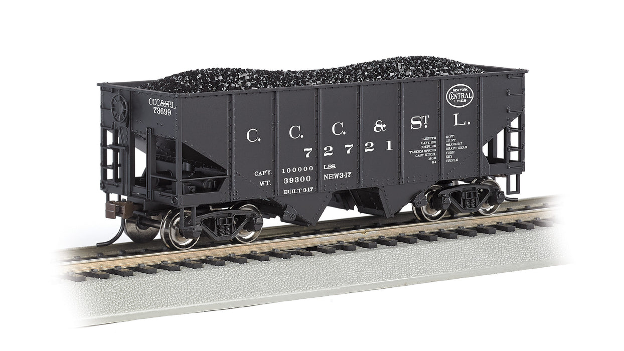 Bachmann 19517 HO Scale USRA 55 Ton Hopper Car with Coal Load "Big Fou ...