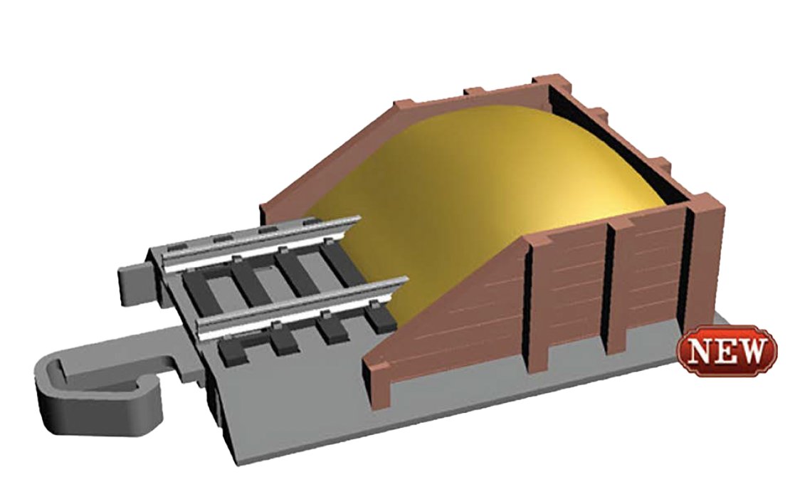 Bachmann 44599 HO Scale E-Z Track with Sand Bumpers 2 Pack — White Rose ...