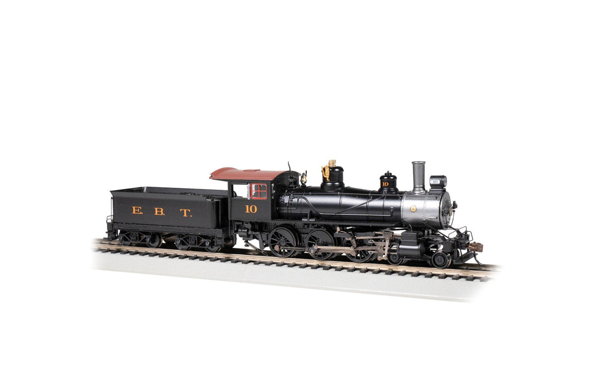 Bachmann 52206 HO Scale 4-6-0 Baldwin Steam Locomotive East Broad Top ...