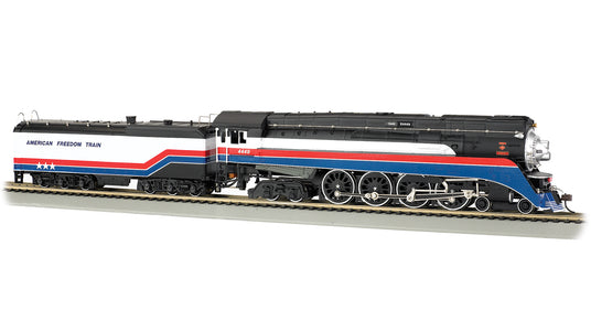 Bachmann 52302 HO Scale 4-8-4 GS-4 Steam Locomotive American Freedom T ...