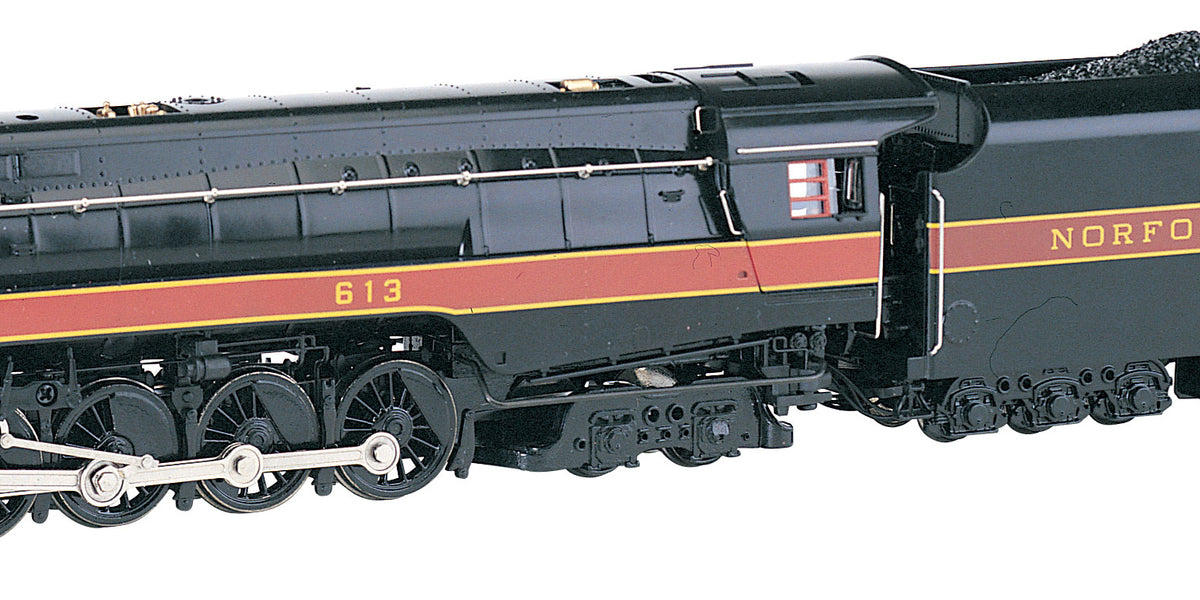 Bachmann 53202 HO Scale 4-8-4 Class J Steam Locomotive Norfolk and Wes ...