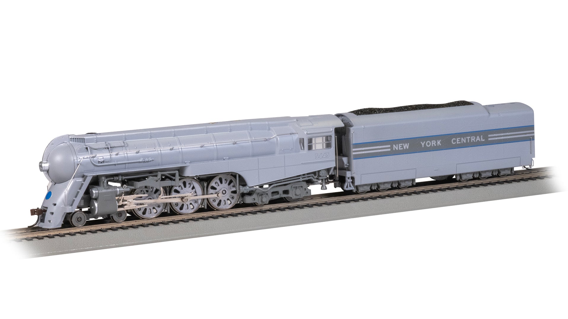 Bachmann 56601 HO Scale 4-6-4 Dreyfus Hudson Steam Loco New York Centr ...