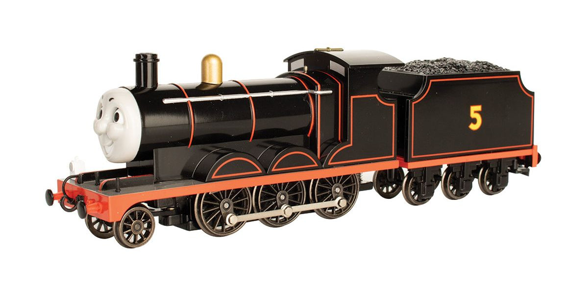 Bachmann 58822 HO Scale Thomas and Friends "Origin" James #5 with Movi ...