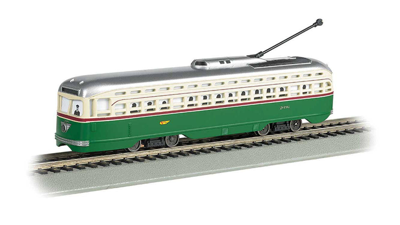 Bachmann 60511 HO Scale PCC Streetcar - Philadelphia PTC 2334 — White ...