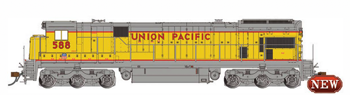 Bachmann 61301 HO Scale GE C36-7 Diesel Union Pacific UP 588 with DCC — White Rose Hobbies