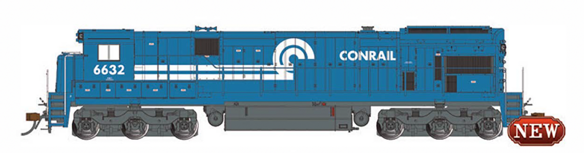 Bachmann 61304 HO Scale GE C36-7 Diesel Conrail CR 6632 with DCC & Sou — White Rose Hobbies