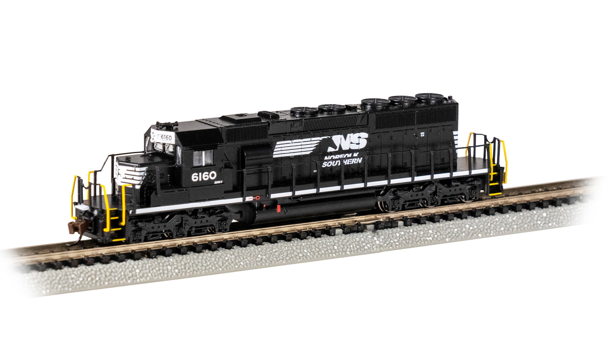 Bachmann 67076 N Scale EMD SD40-2 Diesel Norfolk Southern NS 6160 with — White Rose Hobbies
