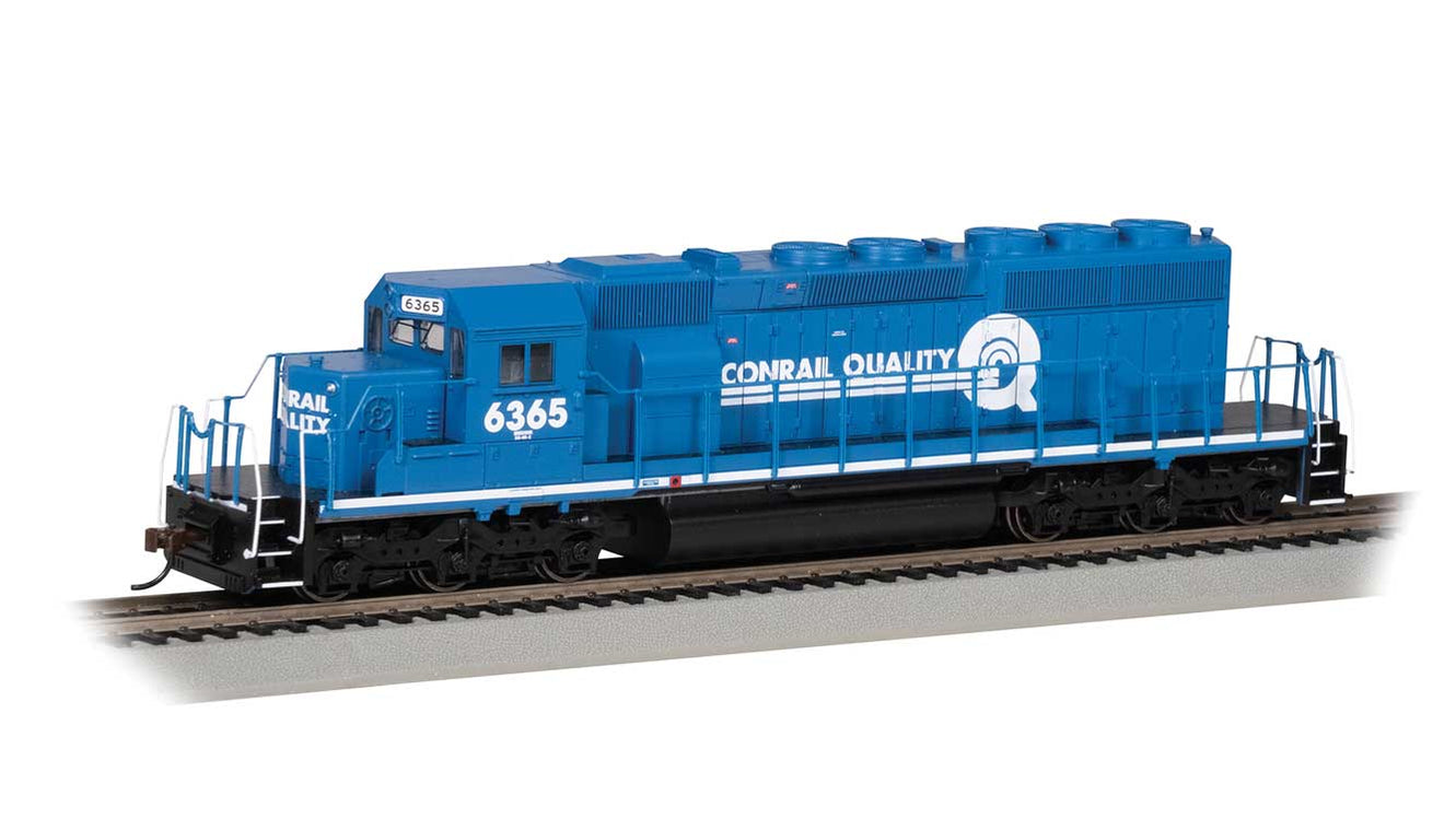 Bachmann 67207 HO Scale EMD SD40-2 Diesel Conrail Quality CR 6365 with — White Rose Hobbies