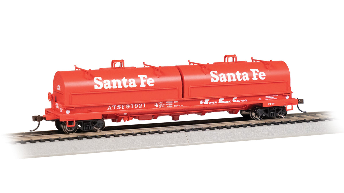 Bachmann 71405 HO Scale Coil Car with Load Santa Fe ATSF 91921 — White ...