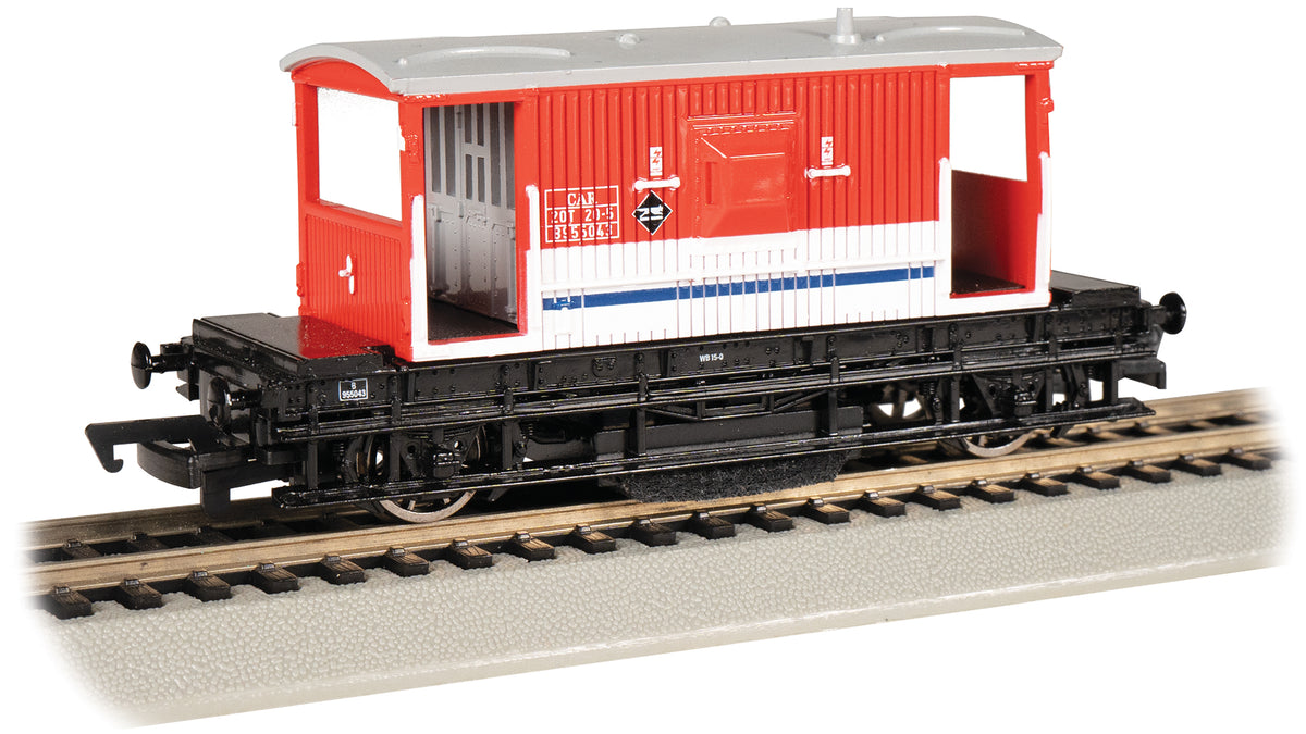 Bachmann 74903 HO Scale British Railways Brake Van Track Cleaning Car ...