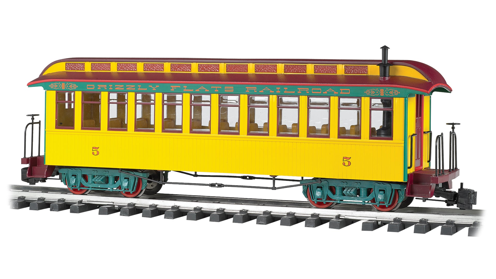Bachmann Big Hauler 97205 G Gauge Jackson Sharp Coach Grizzly Flats ...