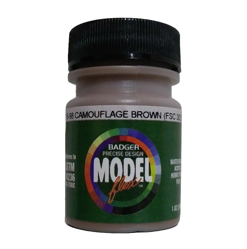 Badger 16-98 MODELFlex Acrylic Paint Military Colors 1oz Camouflage Br ...