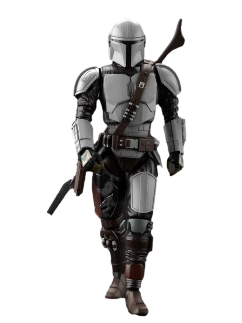 Bandai 11001 1/12 Star Wars Mandalorian Beskar Armor Model Kit — White ...
