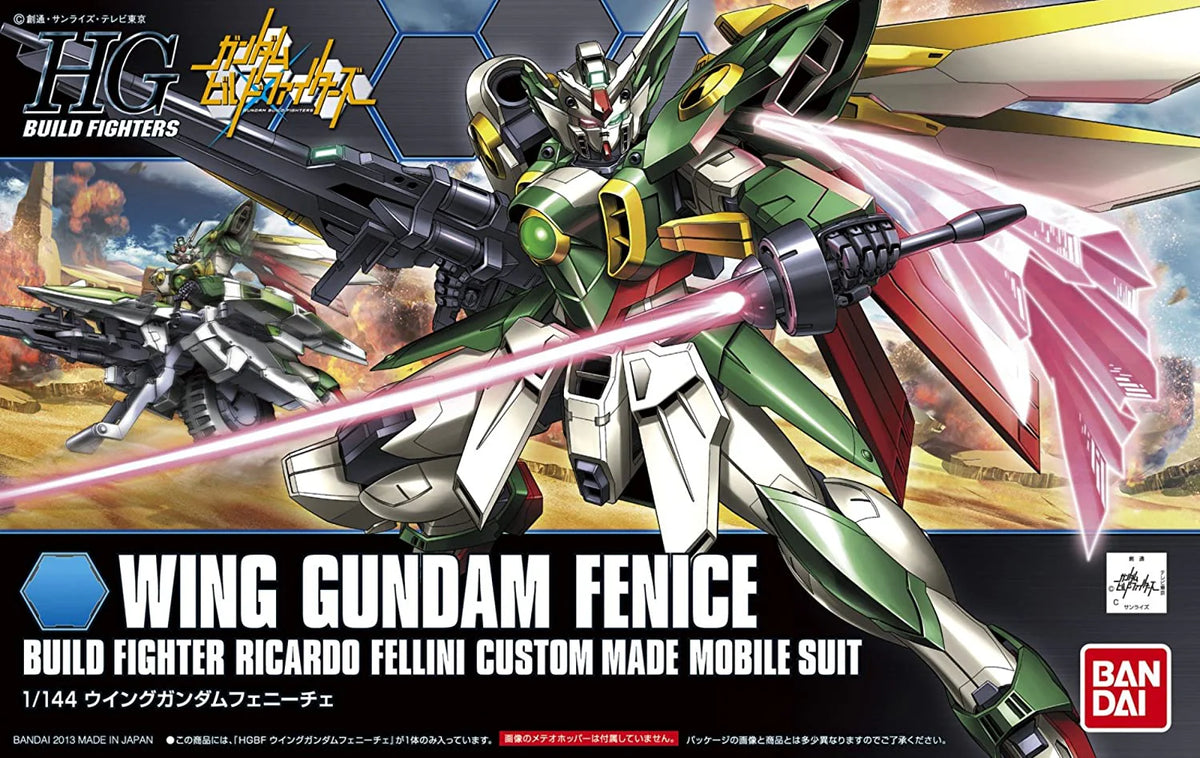 Bandai 2221158 1/144 HG #06 Wing Gundam Fenice Ricardo Fellini Mobile ...