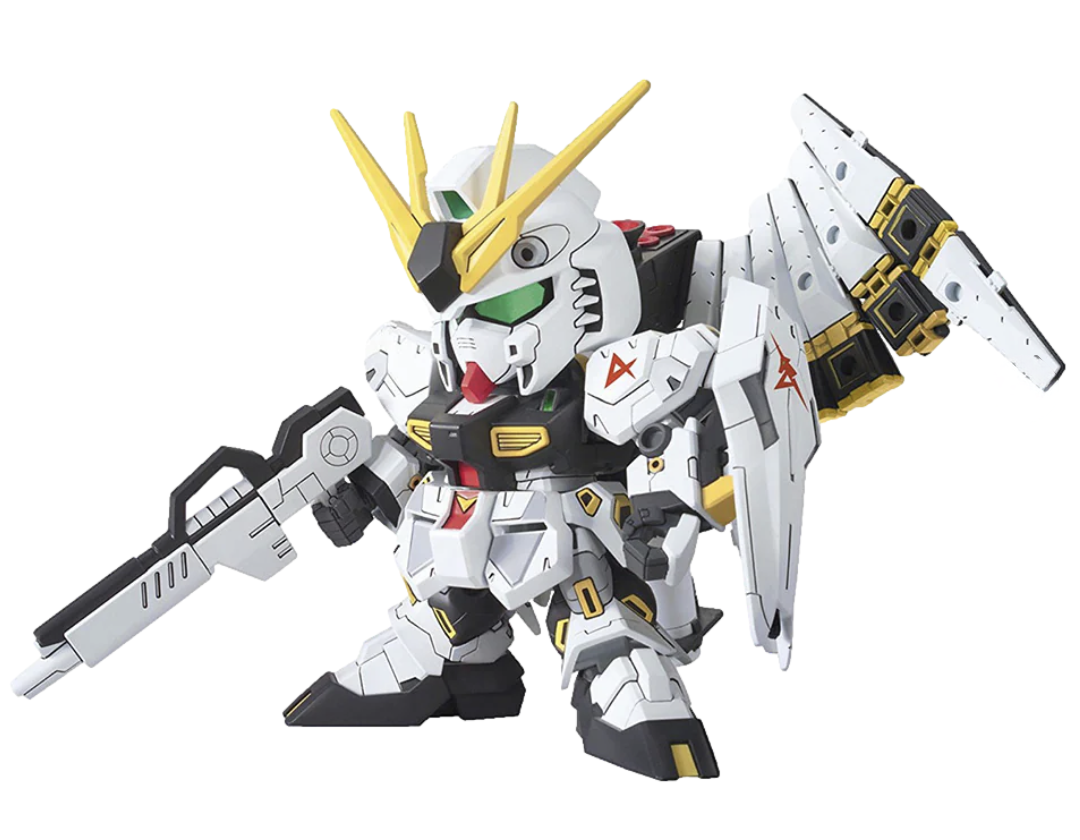 Bandai 2226082 BB #387 Nu Gundam Char's Counterattack Action Figure — White Rose Hobbies