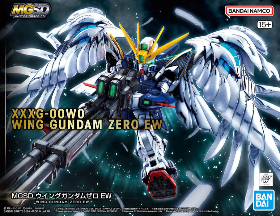 Bandai 2723581 MGSD XXXG-00W0 Wing Gundam Zero EW Mobile Suit Endless — White Rose Hobbies