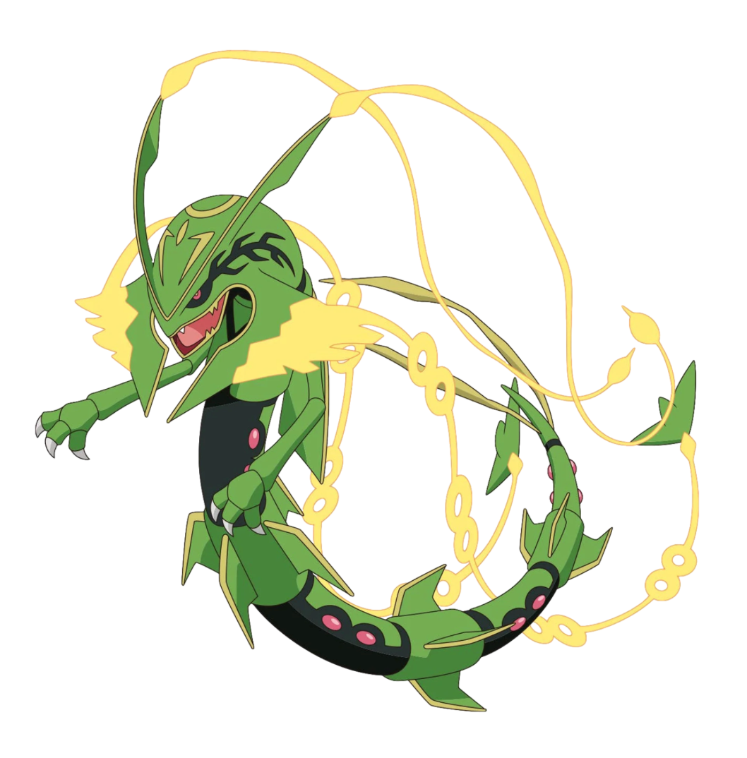 Bandai 2823797 Pokemon Mega Rayquaza Model Kit — White Rose Hobbies