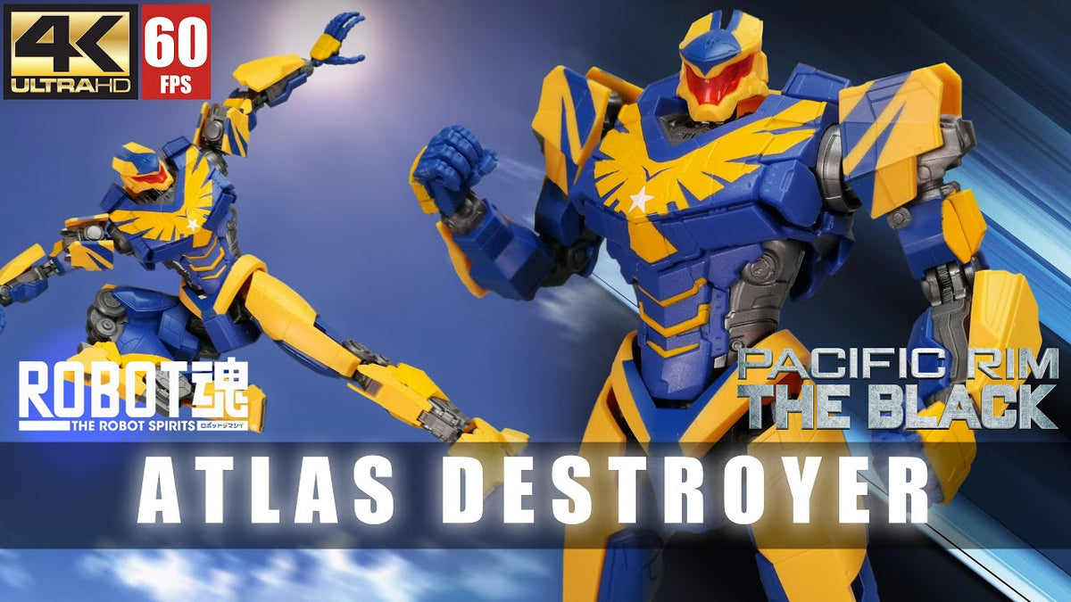 Bandai 61724 Side Jaeger Atlas Destroyer Pacific Rim: The Black Bandai ...