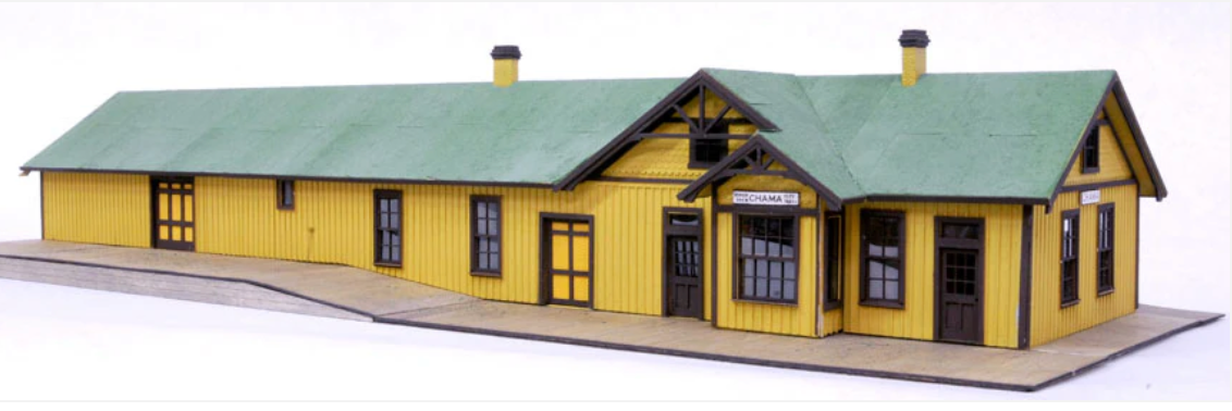 Banta Modelworks 2098 HO Scale Chama Depot Craftsman Kit — White Rose ...