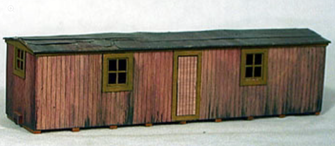 Banta Modelworks 2106 HO Scale Storage Shed Craftsman Kit — White Rose ...