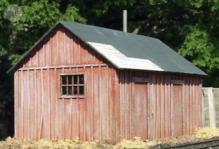 Banta Modelworks 2110 HO Scale Ridgeway Sandhouse Craftsman Kit — White ...