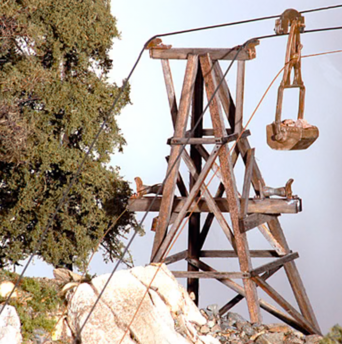 Banta Modelworks 6102 O Scale Ore Tram Towers — White Rose Hobbies