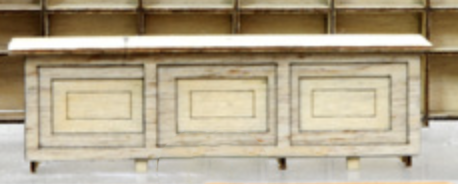 Banta Modelworks 706 O Scale Short Counter Top — White Rose Hobbies