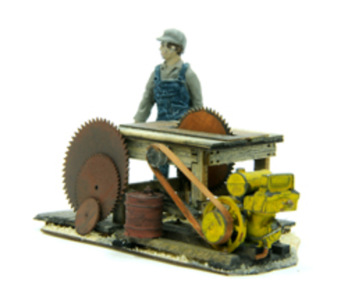 Banta Modelworks 724 O Scale Farmer's Sawmill — White Rose Hobbies