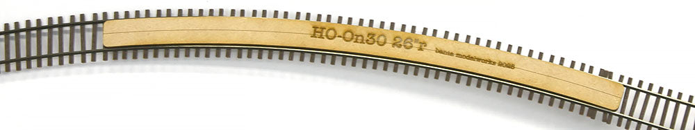 Banta Modelworks TT-30R HOn30 / HO Scale 30" Radius Curve Track Templa ...