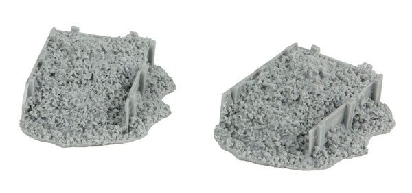 Bar Mills Scale Model Works 2024 HO Scale Coal Bins (2 Pack Unpainted ...