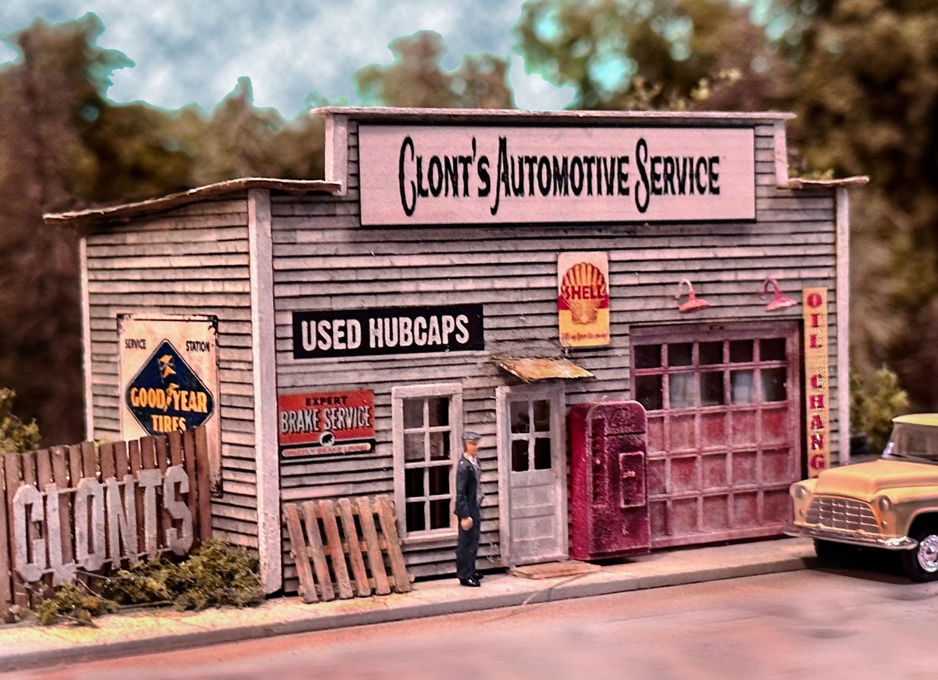 Bar Mills Scale Model Works 5012 HO Scale Clont's Automotive Craftsman ...