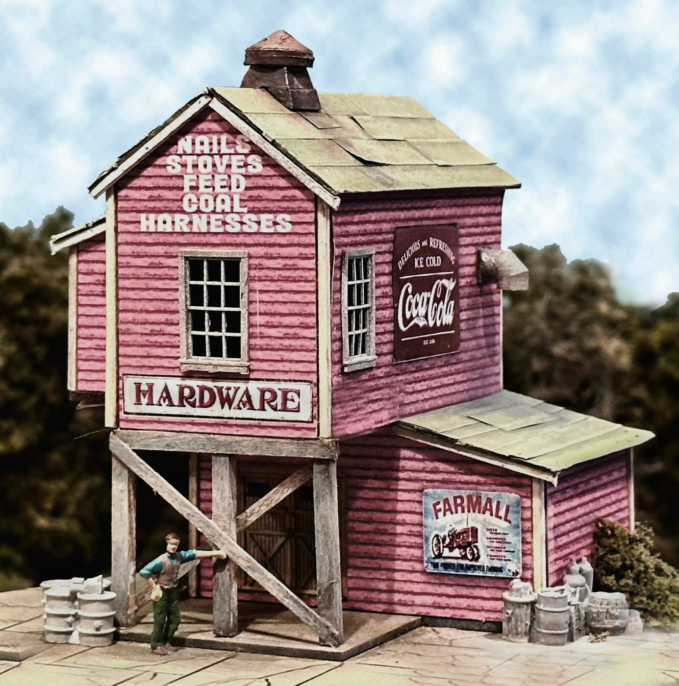 Bar Mills Scale Model Works 5042 HO Scale The Hardware Store Craftsman ...