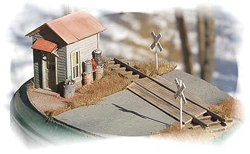 Bar Mills Scale Model Works 792 HO Scale Crossing Shanty Craftsman Kit ...